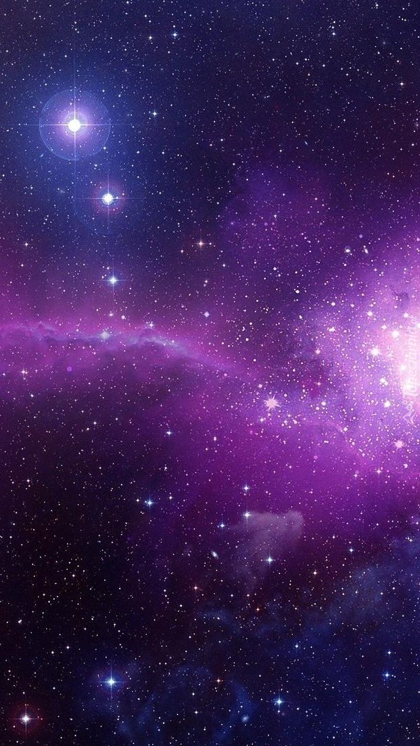 Kosmiczne światło - Tapeta na telefon Kosmiczne światło - Tapeta na telefon