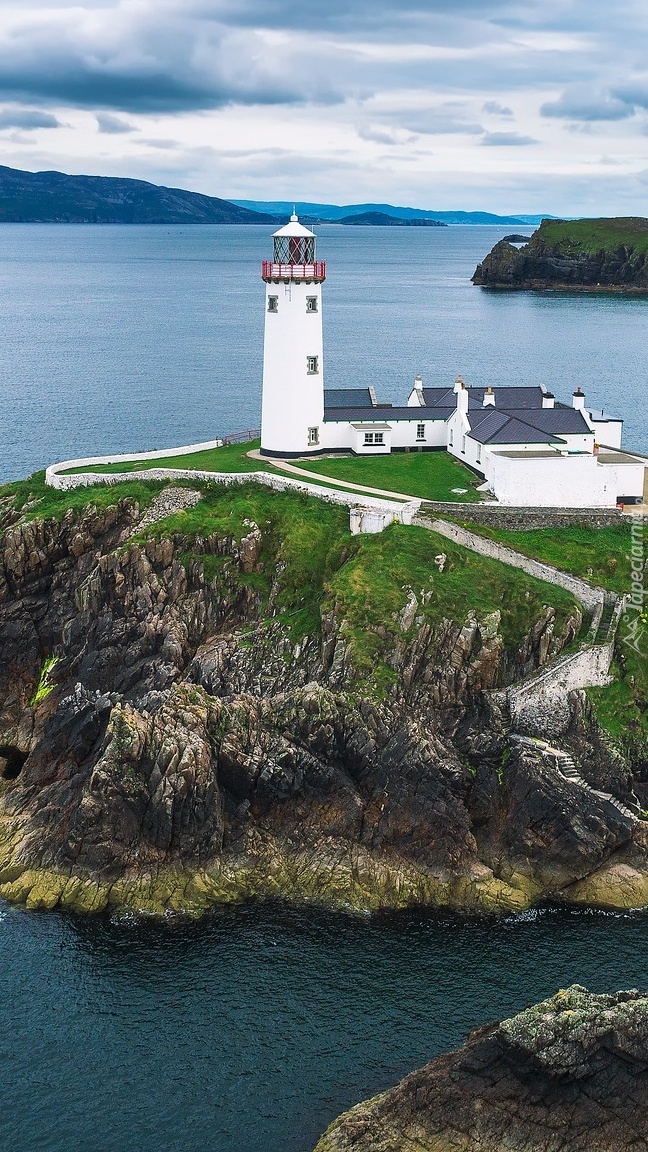 Latarnia morska Fanad Head Lighthouse - Tapeta na telefon Latarnia morska Fanad Head Lighthouse - Tapeta na telefon
